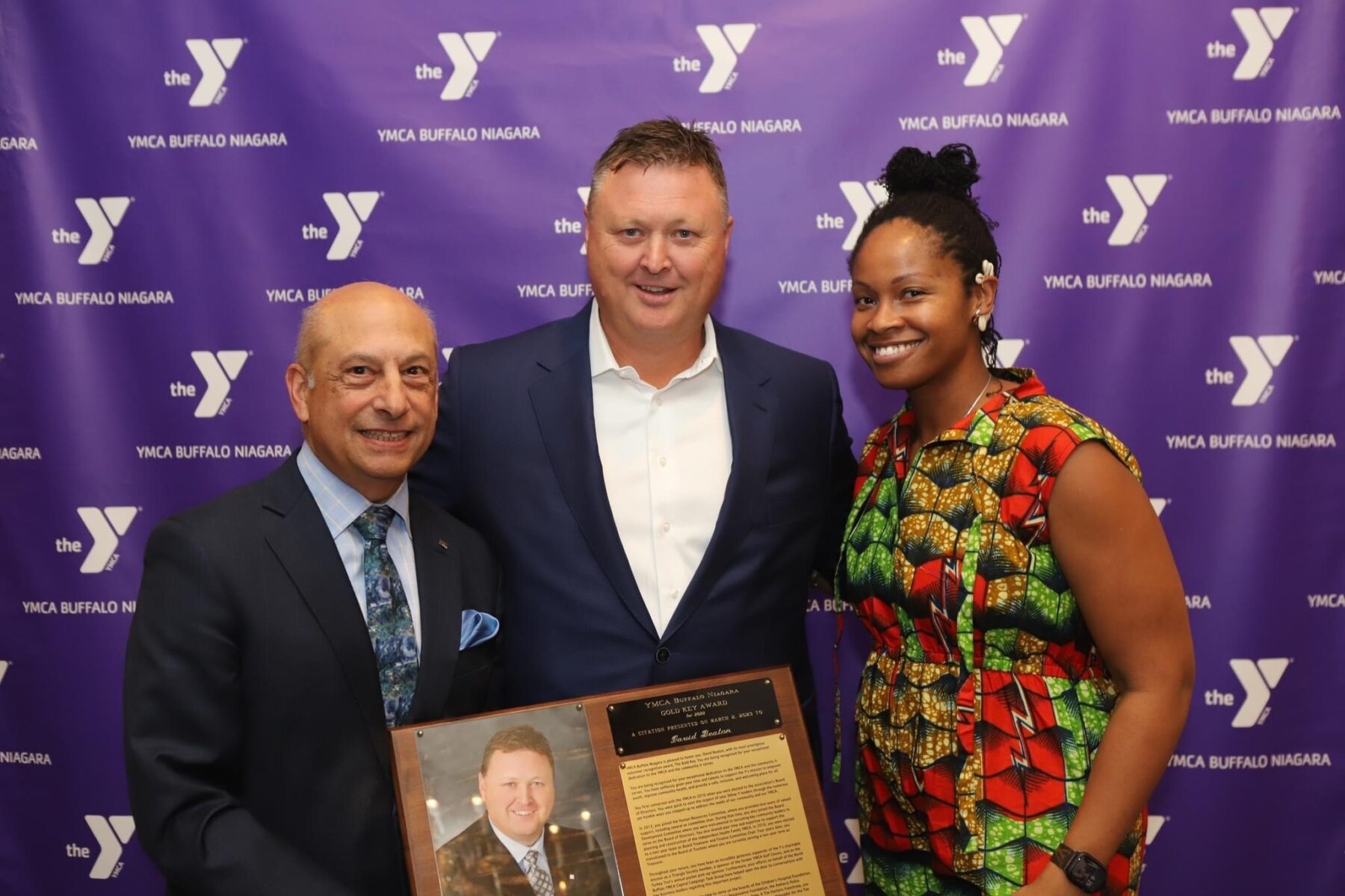 David Beaton Awarded YMCA Golden Key | Kelton Enterprises
