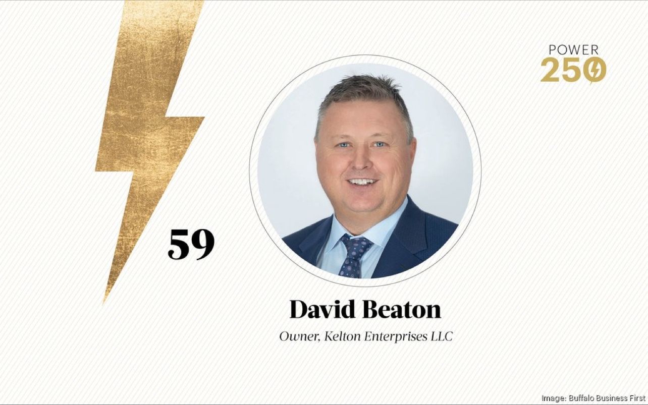 David Beaton Named to Buffalo Business First Power 250 List | Kelton ...